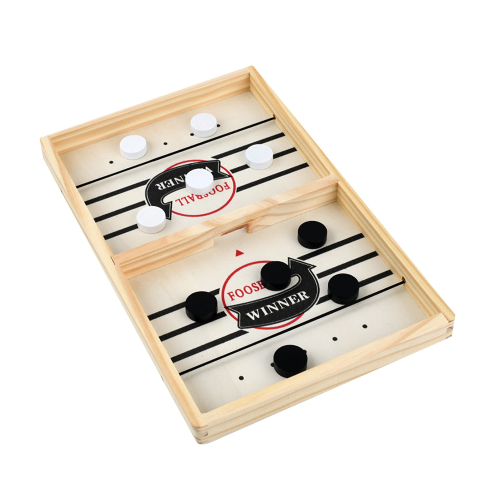 Fast Sling Puck Game Board Toy For Kids Adults Premium Solid Wood ...
