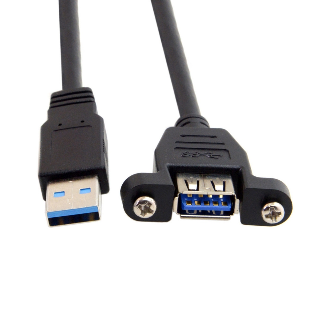 Fast Speed 5Gbps USB 3.0 Extension Cable Right Angle/Straight Head ...