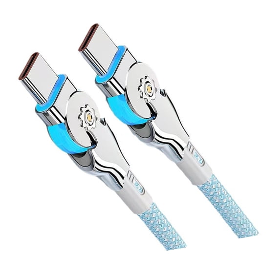 Fast Speed 66WPD Type C Charging Cable With Flexible Ends And ...