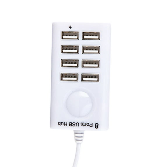 Fast Speed 8 Port USB 2.0 Hubs with 100CM Cable Multiple Expander ...