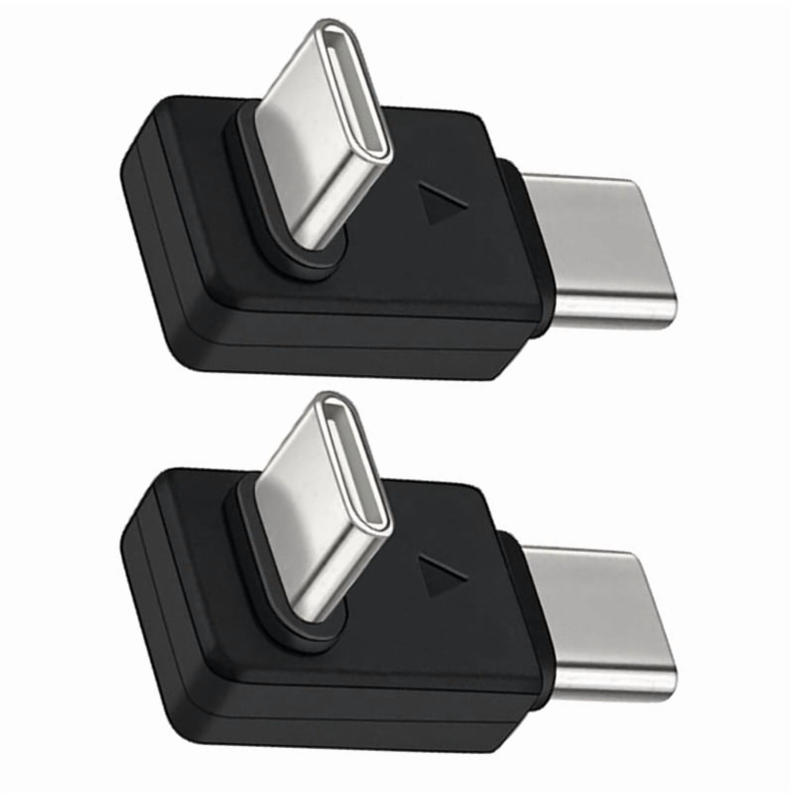 Fast Speed Data Transfer L Shape Double Type C OTG Connectors for Sound ...