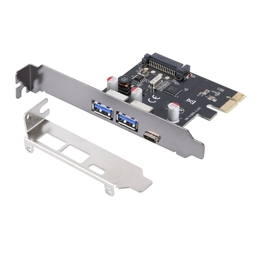 Fast Speed PCIE X1 To USB3.0/3.1 TypeC Expansion Card VL805 Chip ...