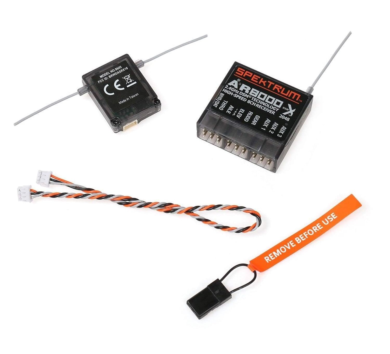 Fast Speed RC Receiver for Spectrum AR8000 8CH DSM2 DSMX DX7 DX8 DX9 ...