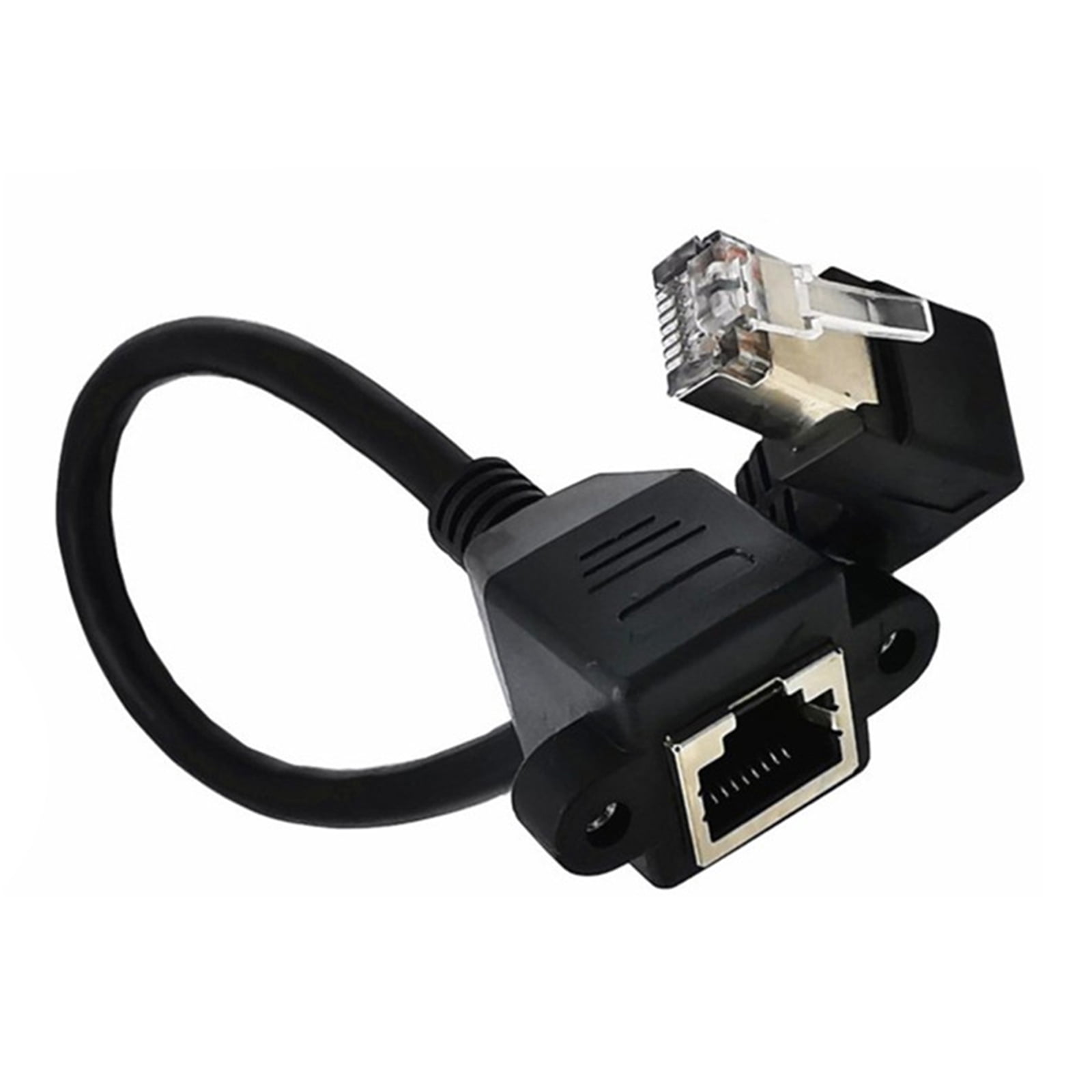 Fast Speed RJ45 Ethernet Extension Cable with 90° Left/Right/Up/Down ...
