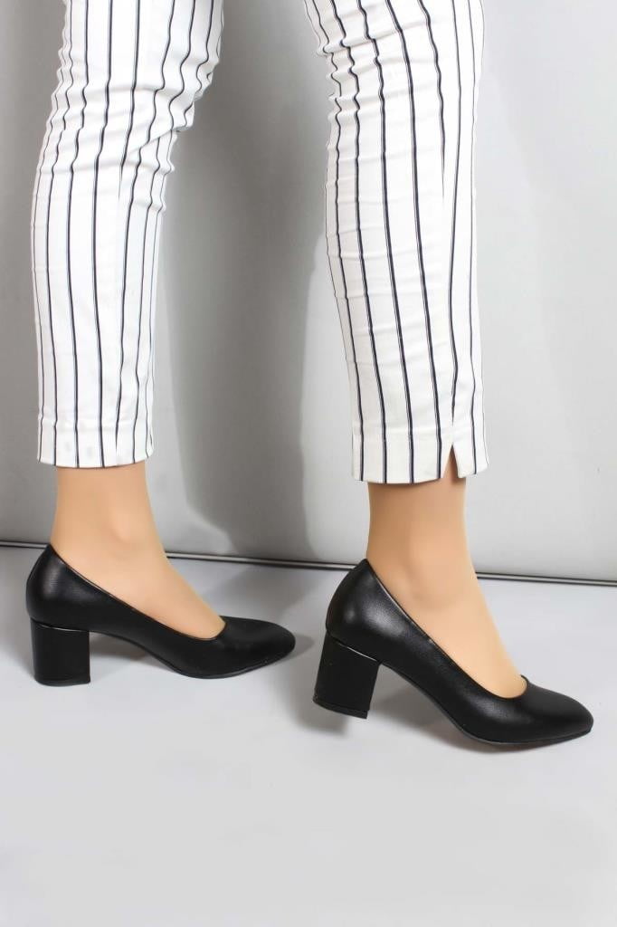 Fast Step Women's Thick Heeled Shoes 961ZA559 - Walmart.com