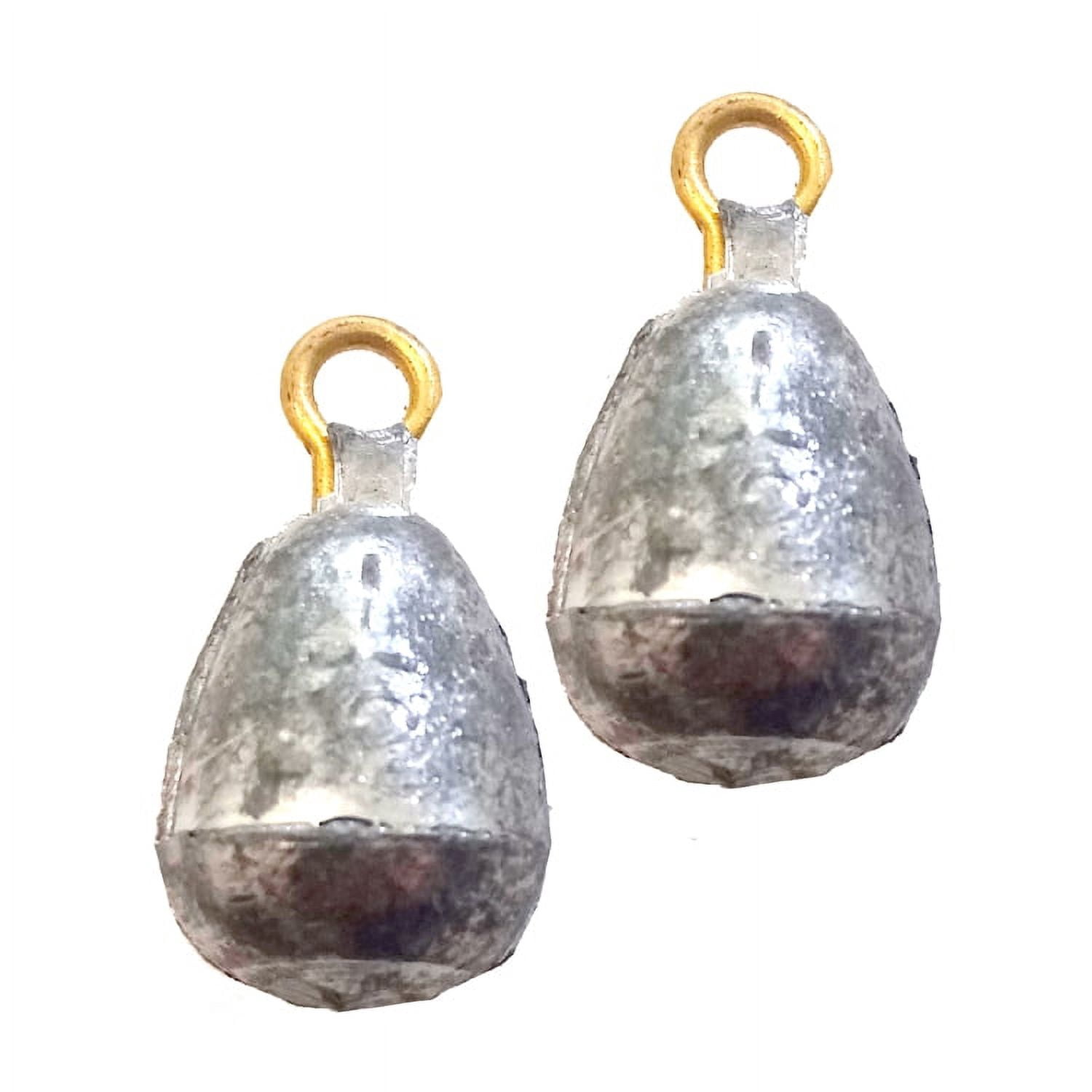 Fast Tackle Pear (1/2 Ounce 12 Pack) Sinker Fishing Weights, Fishing ...
