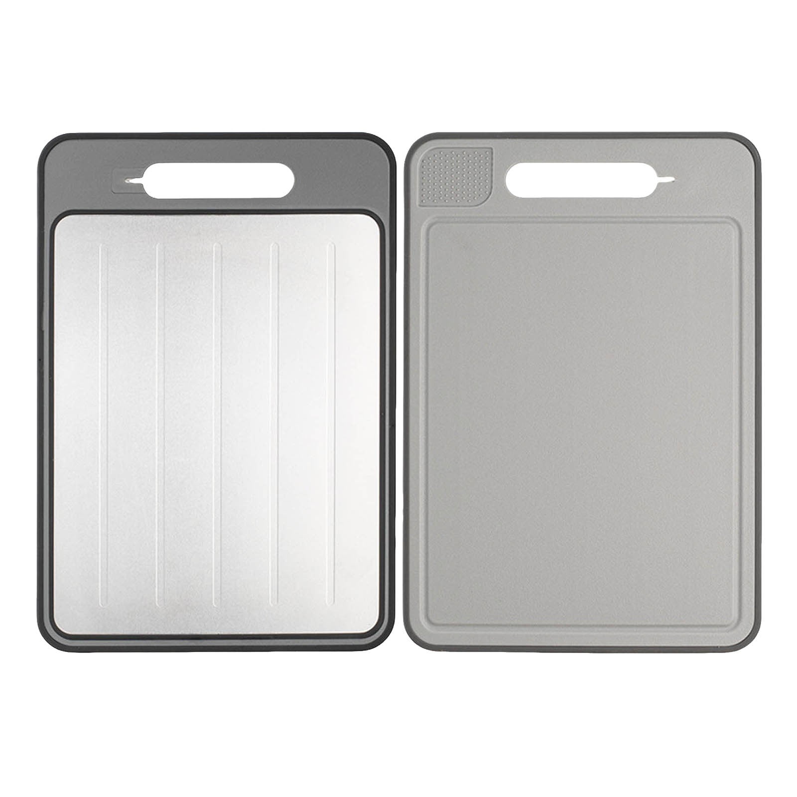 Fast Thaw 4-in-1 Defrosting Tray Cutting Board and Knife Sharpener for ...