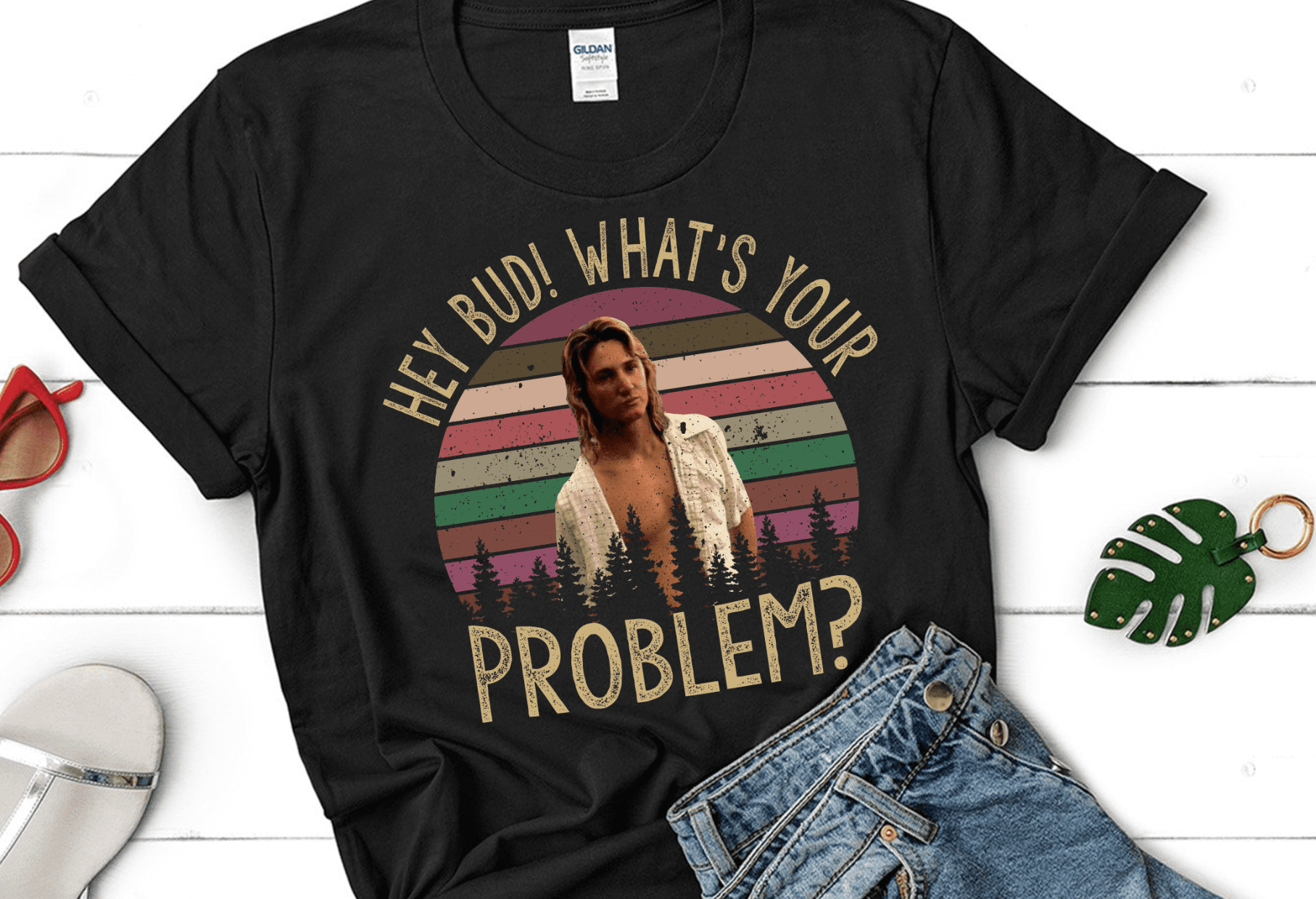 Fast Times at Ridgemont High Retro Shirt, Jeff Spicoli Vintage Movie Quote Unisex T-Shirt ...