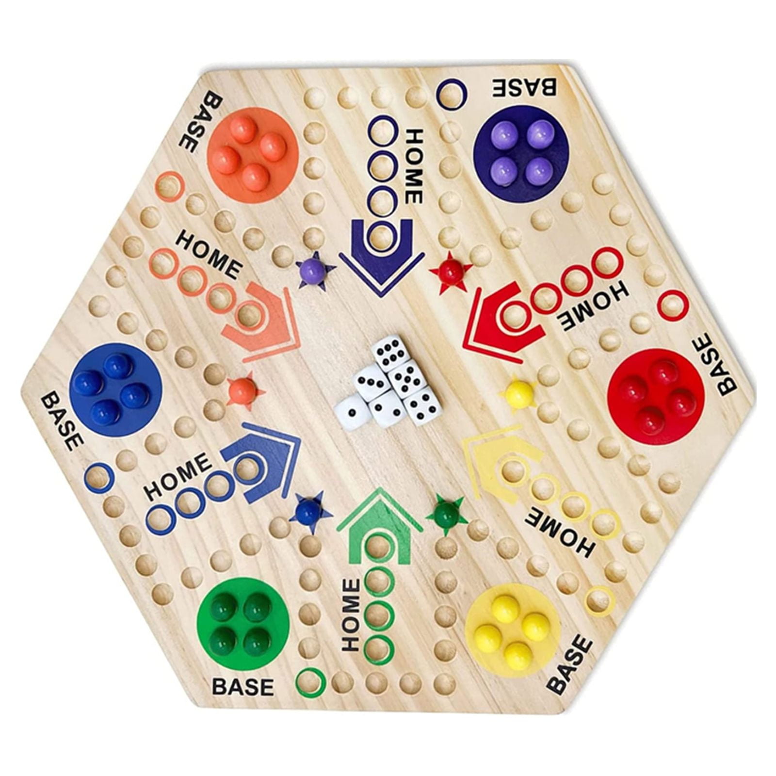 Fast Track Board Game Double Sided Checkerboard Party Games Flying ...