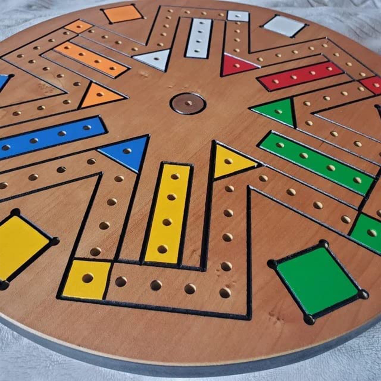 Fast Track Game Flying Chess Wooden Party Fast Track Board Game ...