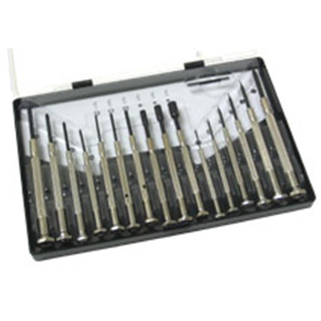 Fast Track, Jeweler Slotted Philips Hex Screwdriver Set 16 Piece ...