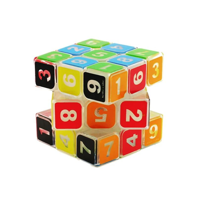 Fast Turning Cube Puzzle For Kids Speedcube IQ Test Brain Teaser Games ...