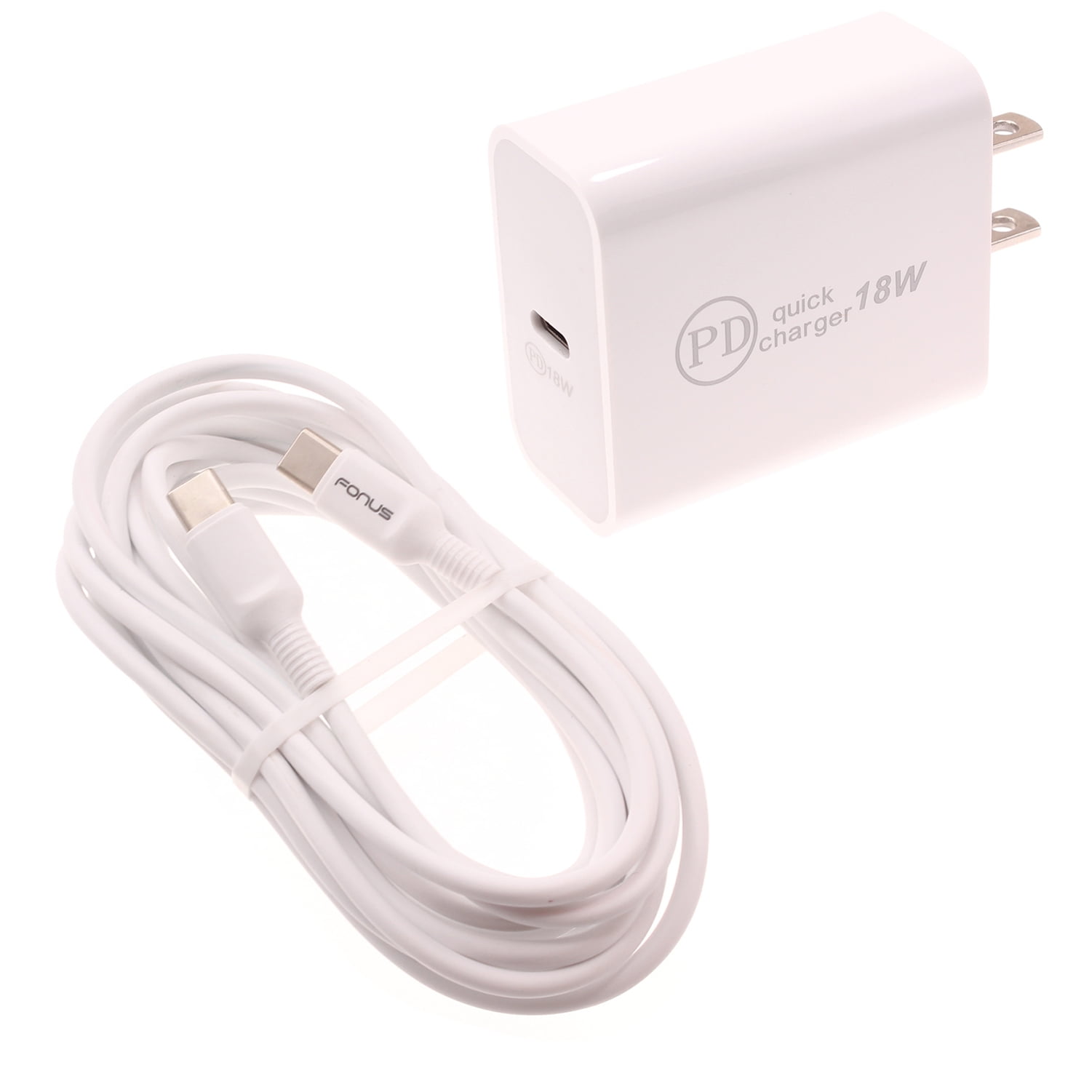 Fast Type-C 18W PD Home Charger for OnePlus Nord N300 5G/N20 5G, 10T 5G ...