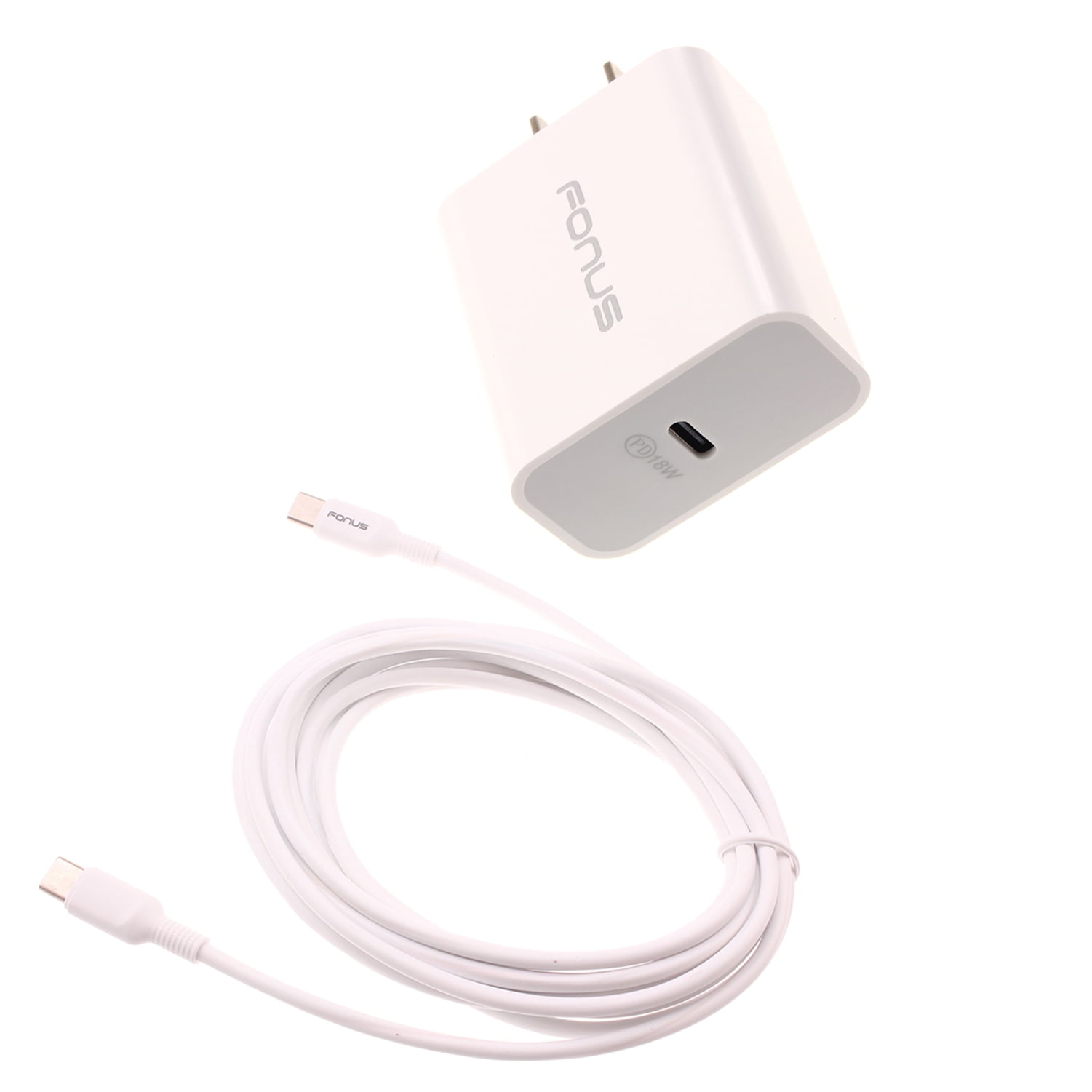 Fast Type-C 18W PD Home Charger for LG Premier Pro Plus (L455DL) - 10ft ...