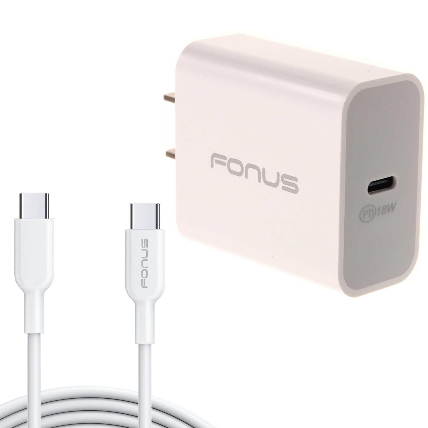 Fast Type-C 18W PD Home Charger for TCL 50 XL 5G/XE 5G/LE - 10ft Long ...