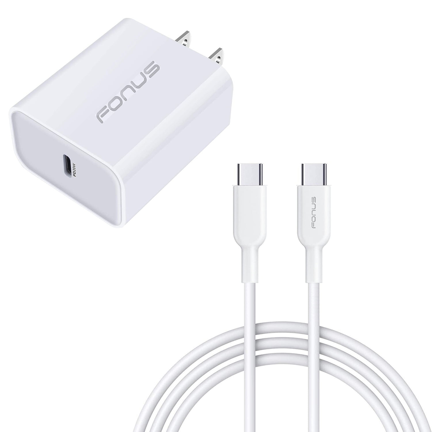Fast Type-C 20W PD Home Charger for Samsung Galaxy S23 Ultra/Plus - 6ft ...