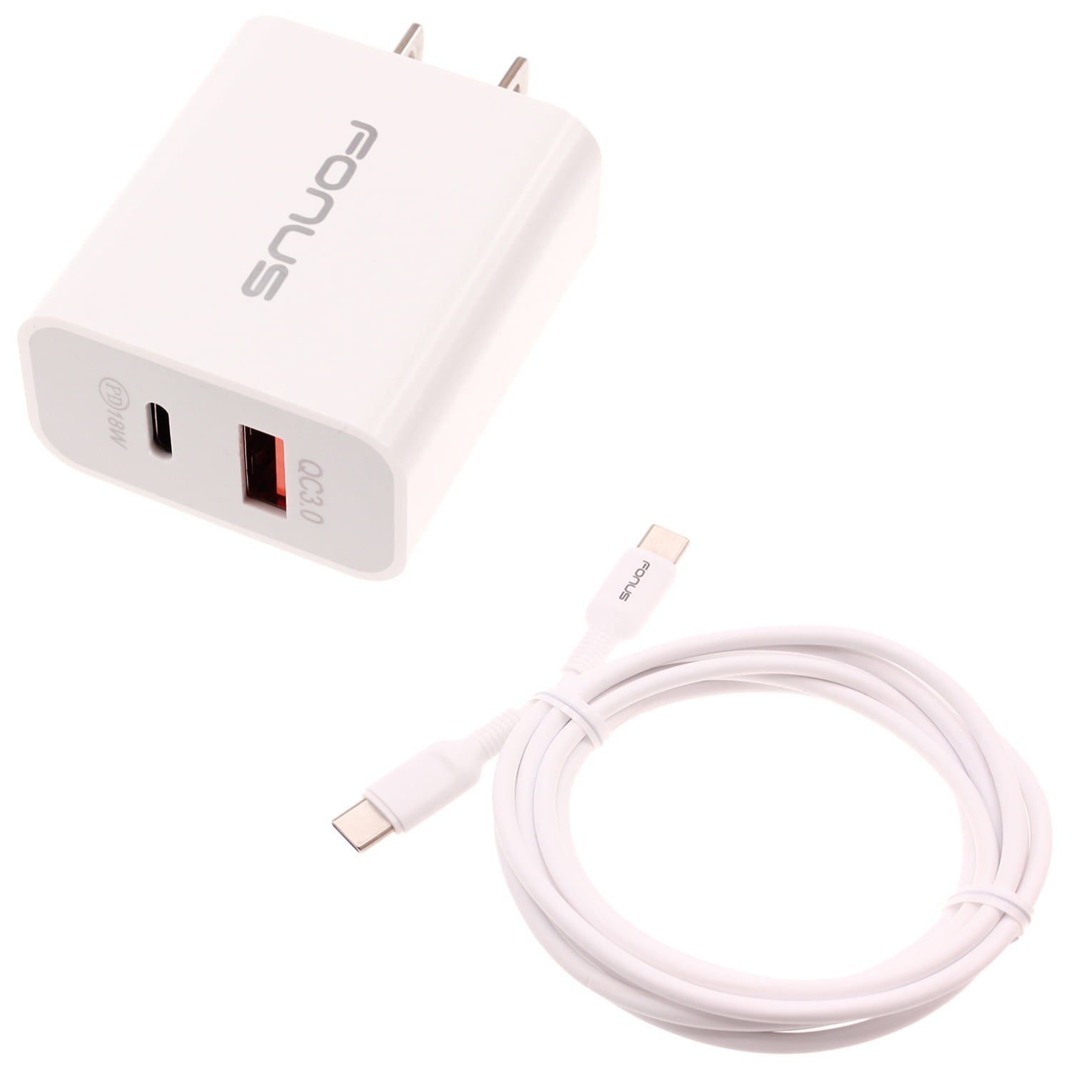 Fast Type-C 36W PD Home Charger for Samsung Galaxy A05/A04e/A03s - 6ft ...