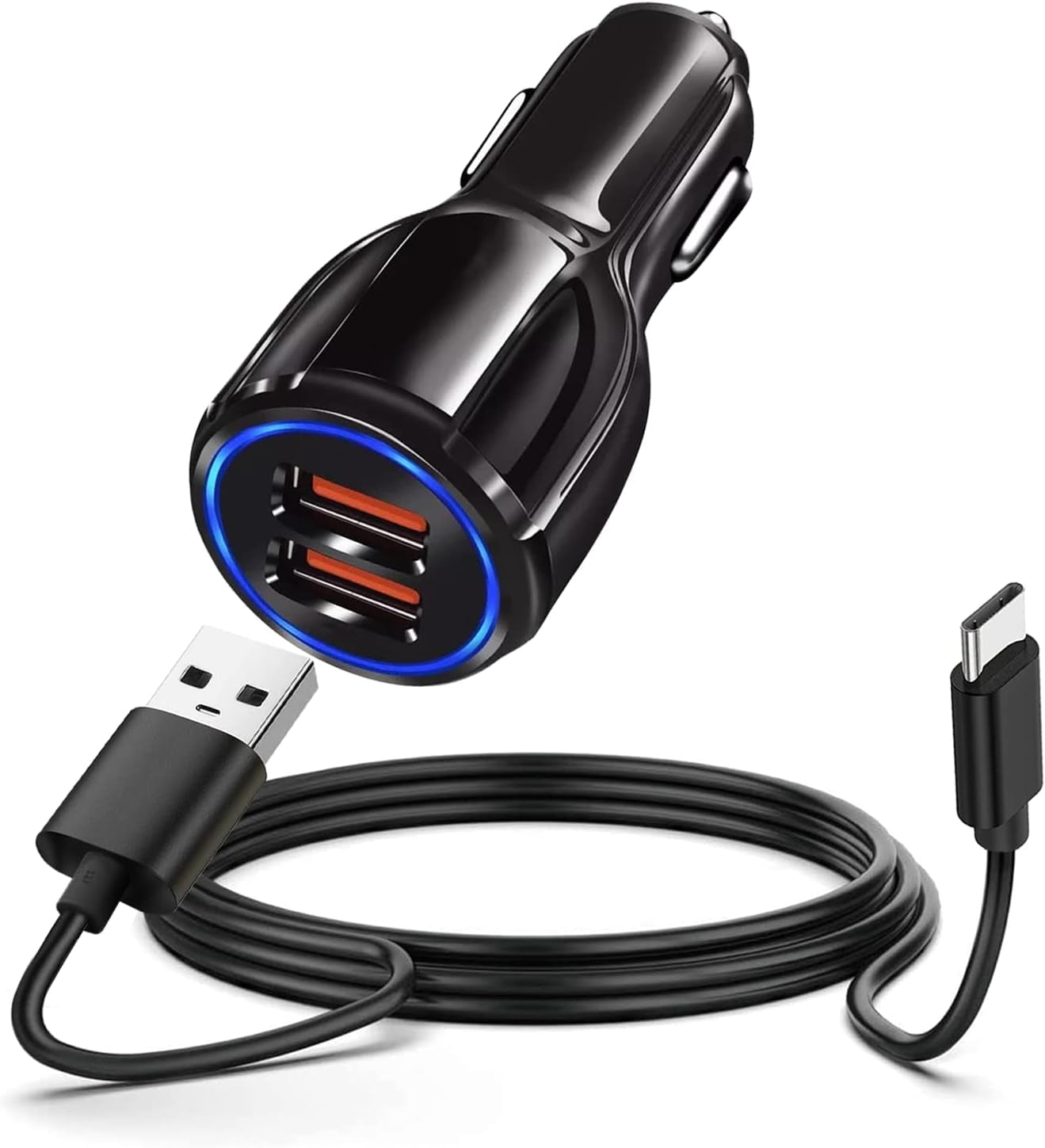 Fast USB Car Type C Charger 30W Adapter for Moto G Power 2025/G Stylus ...