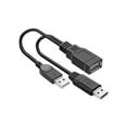 Fast USB3.0 Y Cable Featuring Two USB2.0 Port PVC and Metal Texture for ...