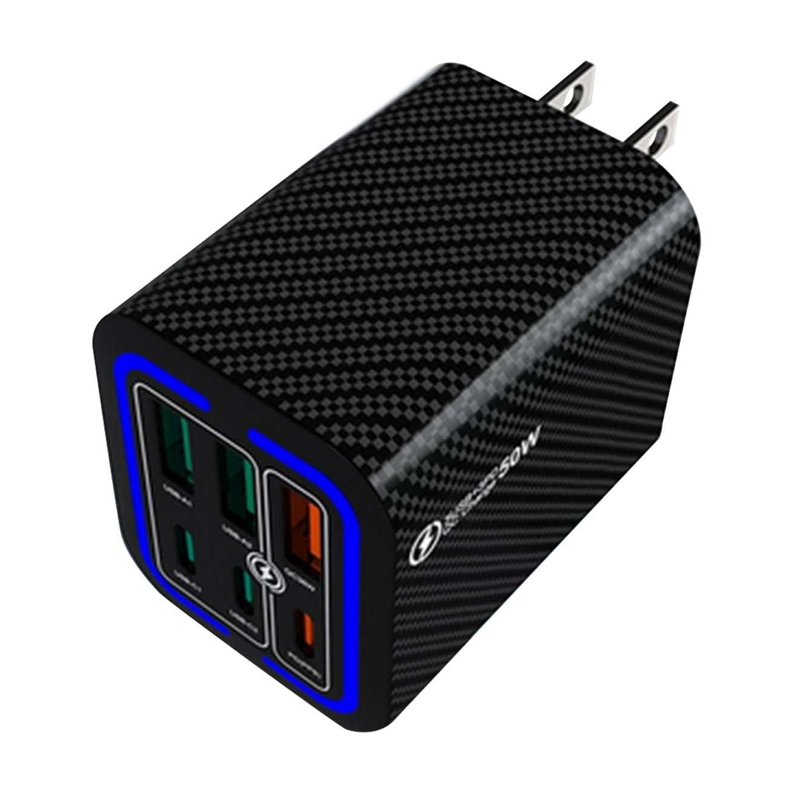 Fast Wall Chargers - 50W Mobile Charging Adapter with 3USB and 3PD ...