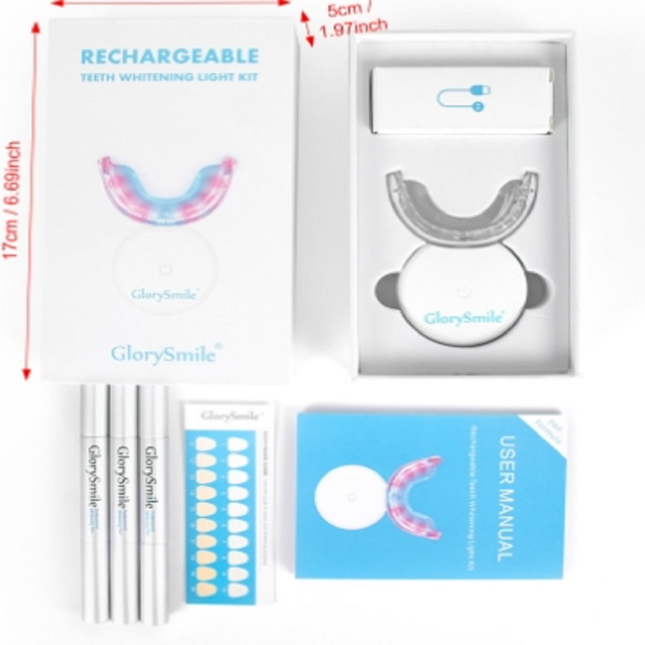 Fast Whitening Results Teeth Whitening System, Deluxe Version Kit ...