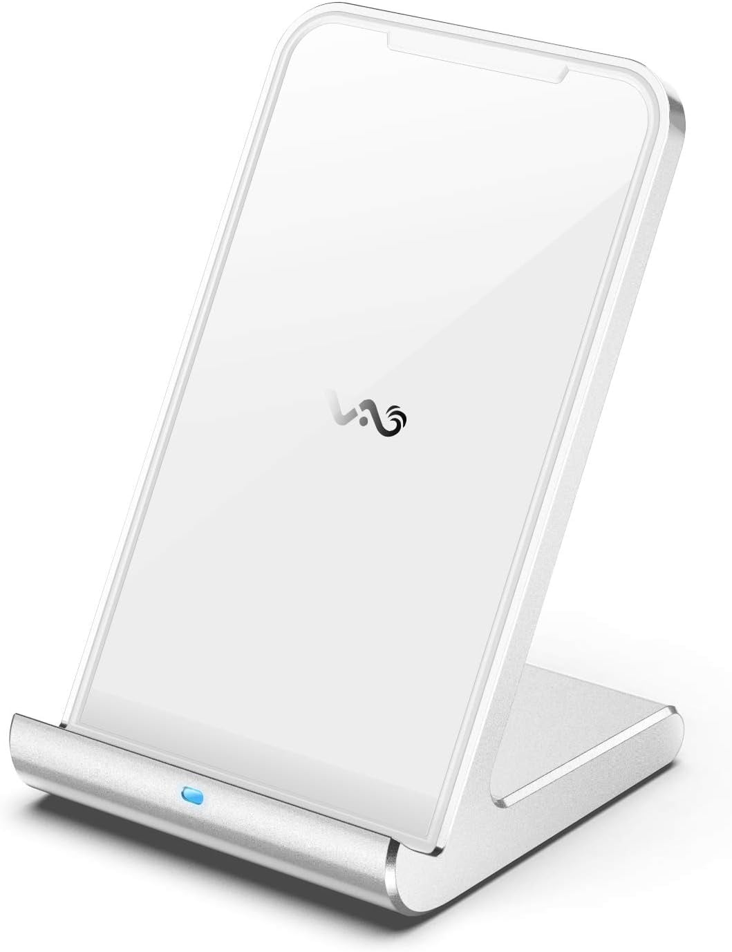 Fast Wireless Charger Aluminum Frame,USB C Qi Certified Wireless ...