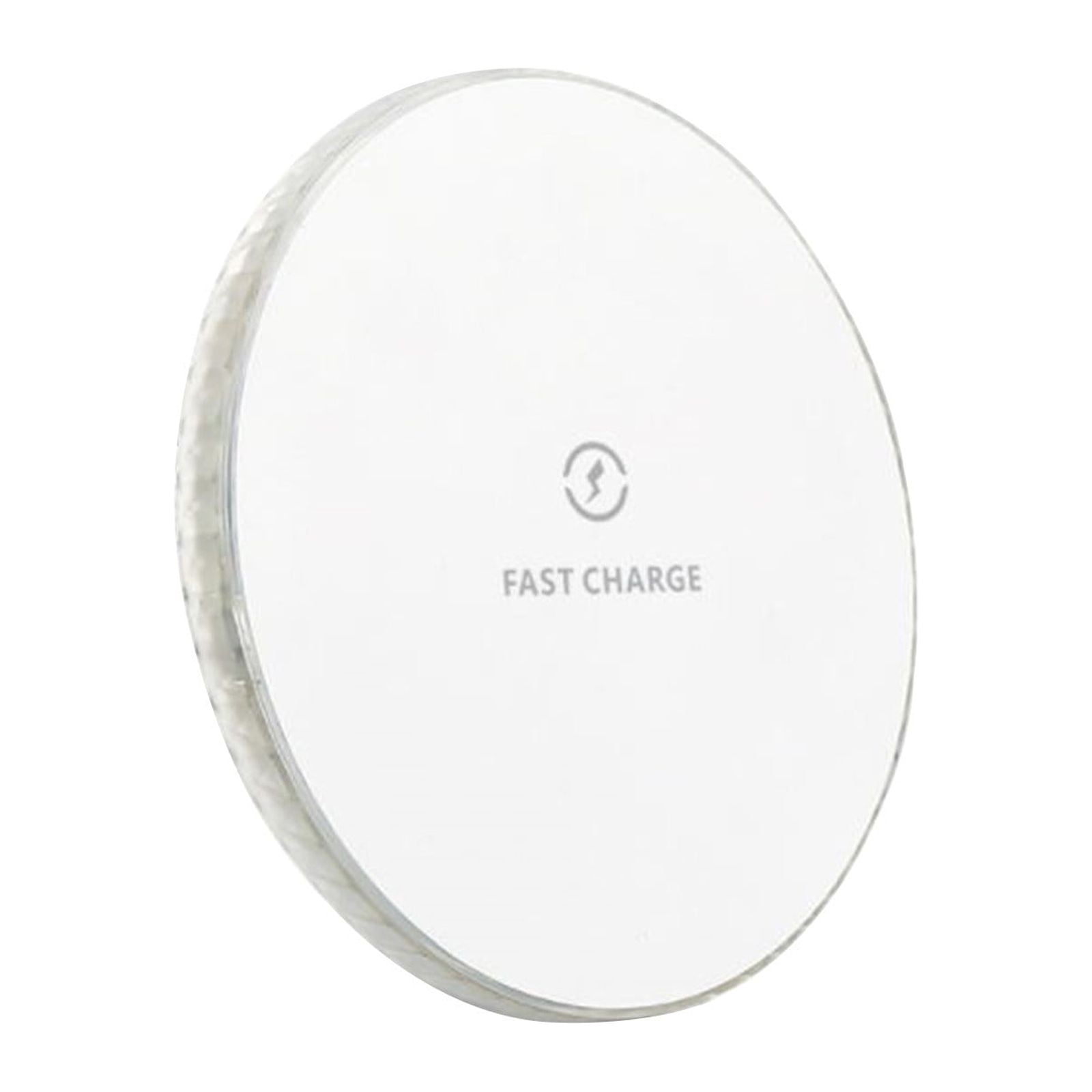 Fast Wireless Desktop Charger with Round Luminous Design 10W Quick ...