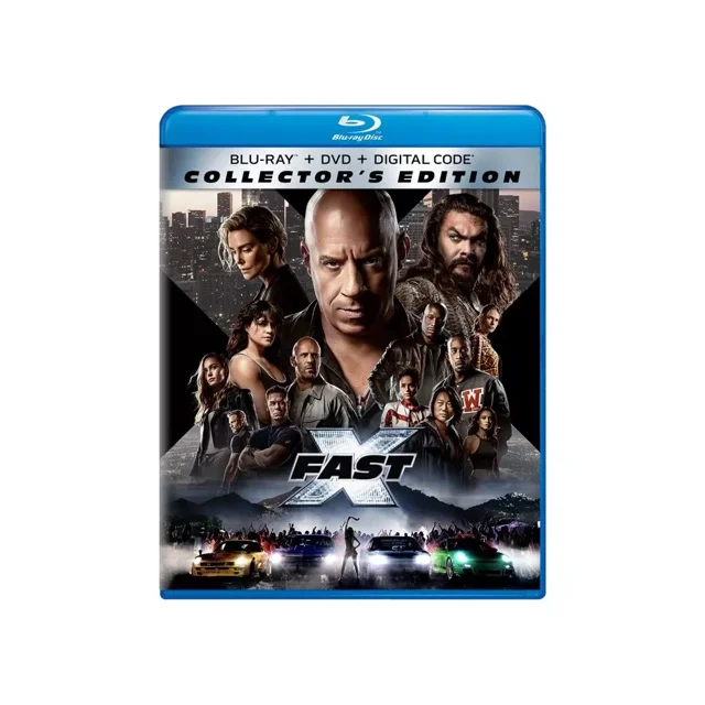 Fast X (2023) (Blu-ray + DVD + Digital Copy) - Walmart.com