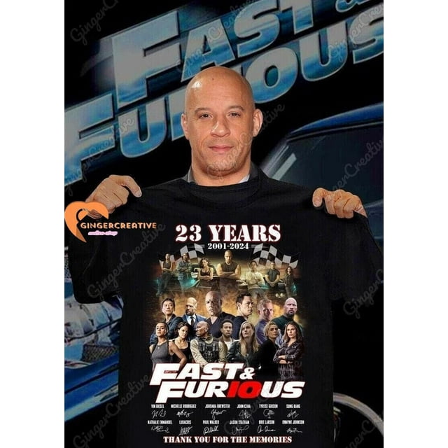 Fast X Movie Shirt, Fast And Furious T-Shirt, Thank You For The ...