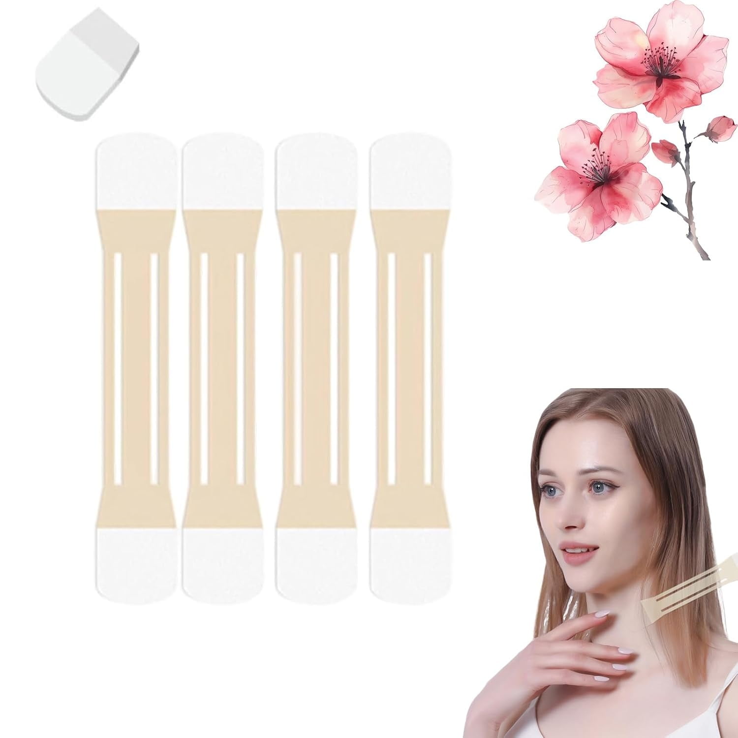 Fast acting neck patch, neck patch, face neck lifting patch, instant ...