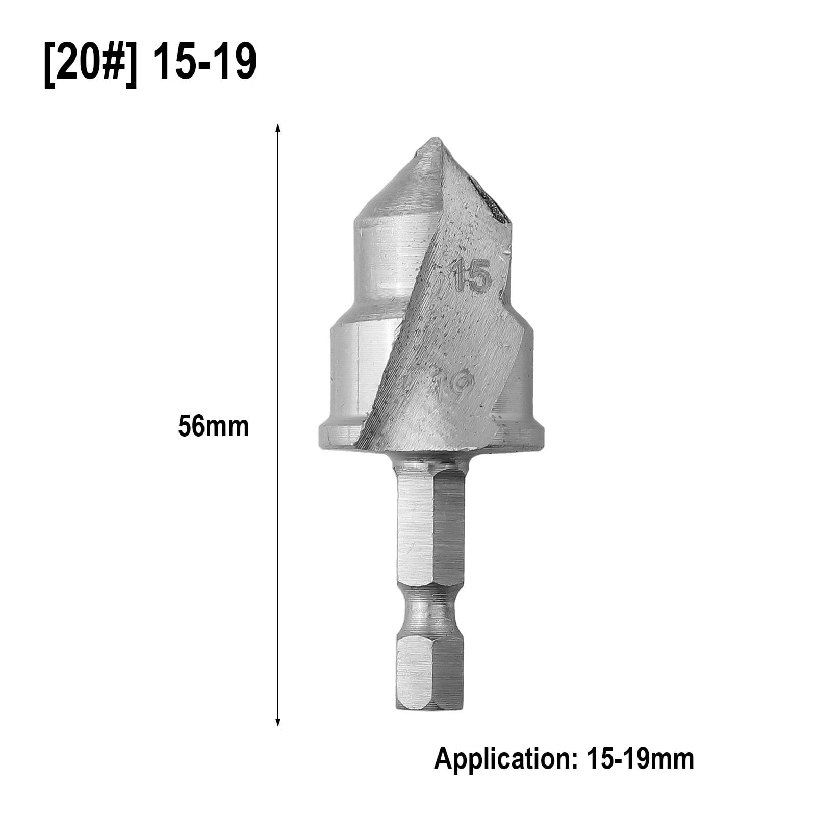 Fast and Accurate PPR Lifting Step Drill Bit with Chamfer for Water ...