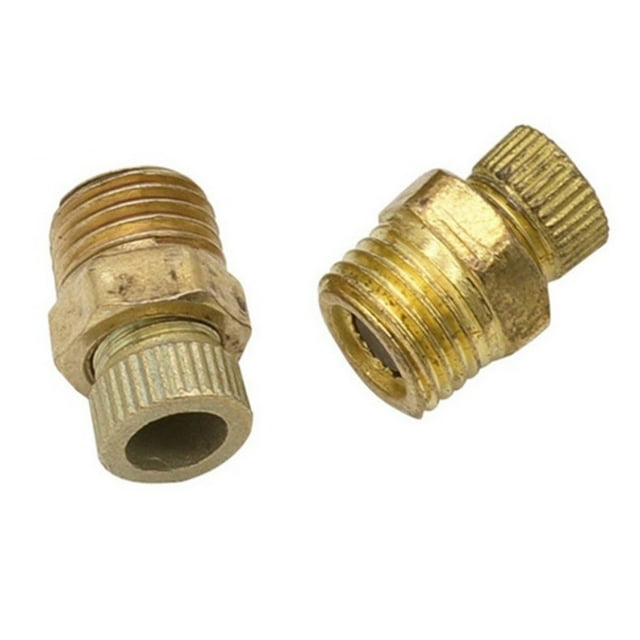 Fast and Easy Installation Air Compressor Drain Valve Screw Copper 2PCS ...