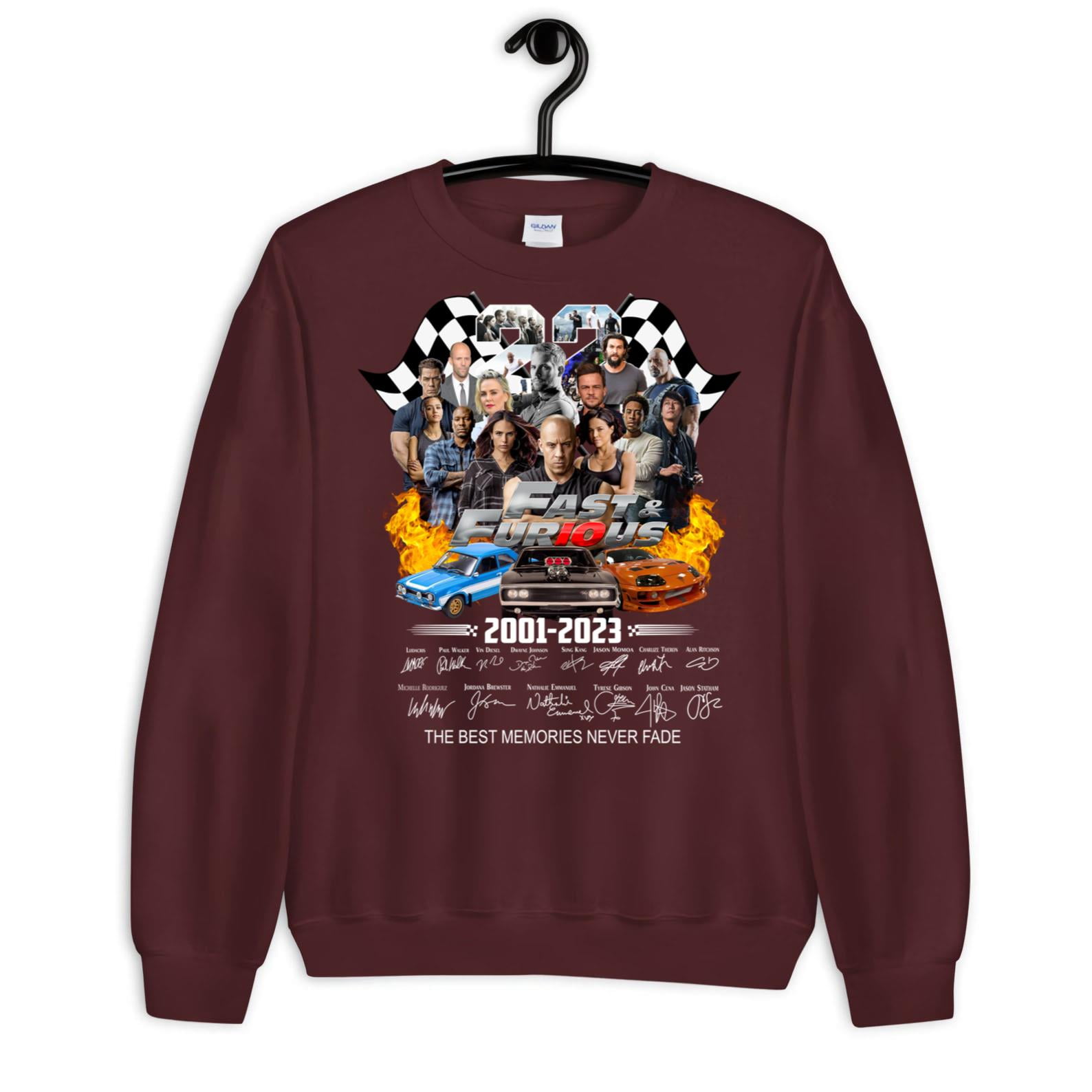 Fast and Furious 22nd Anniversary Shirt – Vintage Car Racing Movie Tee ...