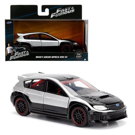 Jada Toys Fast and Furious Subaru WRX STI Diecast Metal Vehicle, 1:32 ...