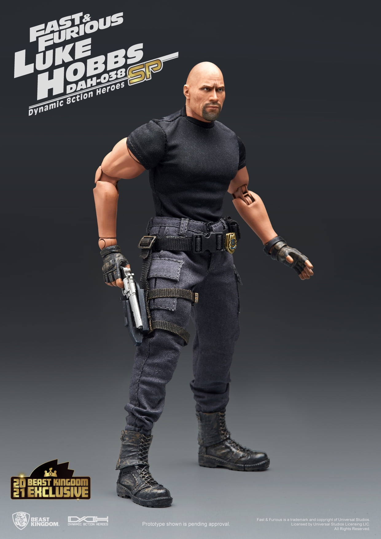Fast and Furious Luke Hobbs Limited Edition (Dynamic 8ction Hero ...