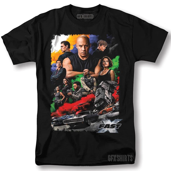 Fast and Furious Shirt 90s Movie Poster Classic Vintage Graphic design ...