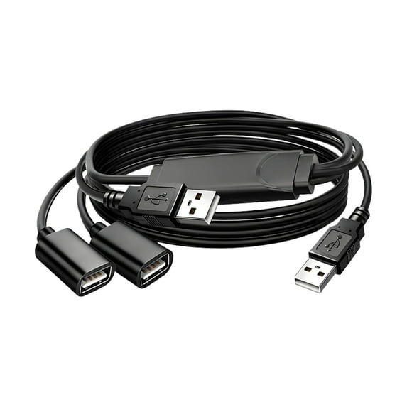 Fast speed USB 2.0 Extension Cord With 2 Female Port for Conference ...