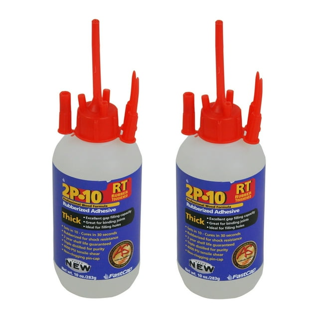 FastCap 2P-10 RT Professional 10 oz Rubberized Formula Thick Adhesive ...