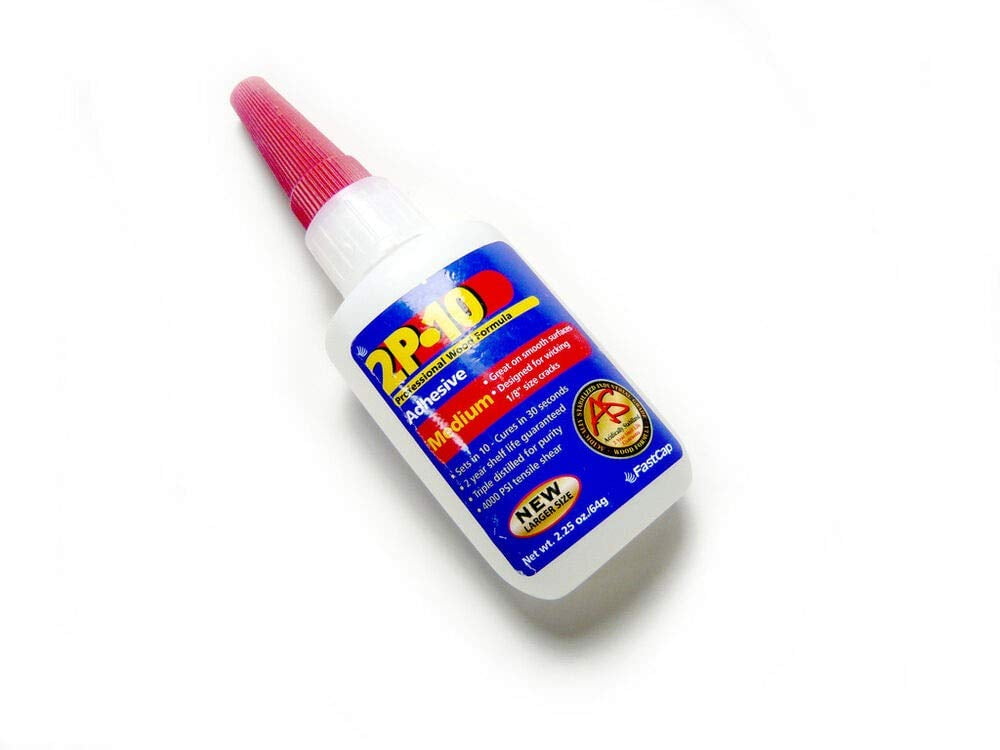 FastCap 80113 2P-10 Professional 2 Ounce Medium Wood Adhesive Glue ...