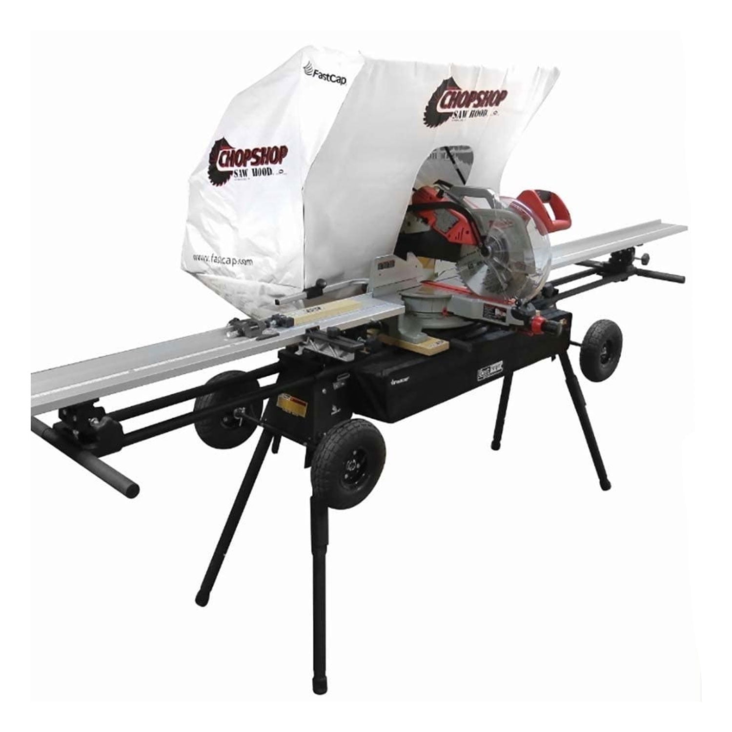 FastCap Waterproof Folding Miter Saw Hood Cover, ChopShop 31x44x32 ...
