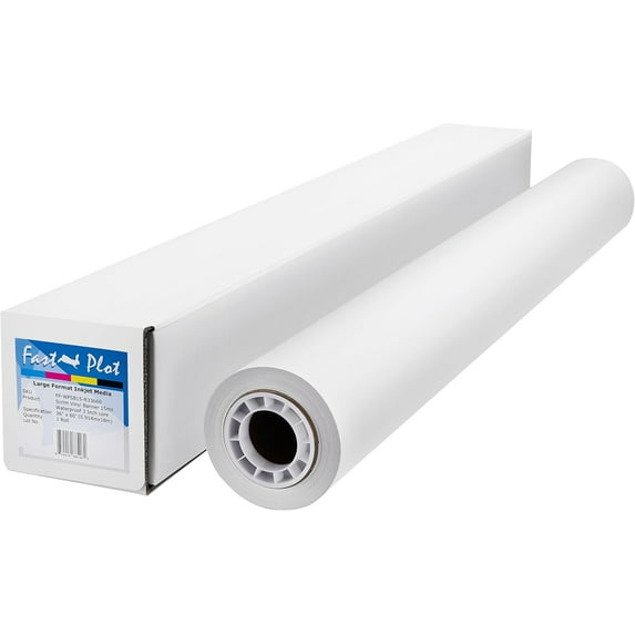 FastPlot Outdoor Scrim Vinyl Banner - Waterproof 15 mil 400g - 36inch x ...