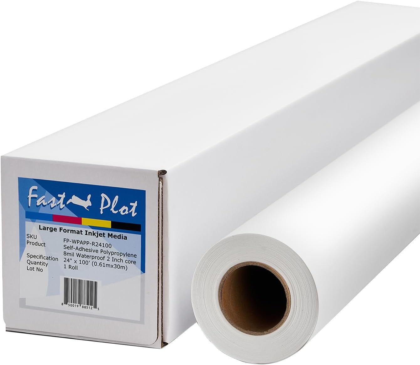 FastPlot Self Adhesive Polypropylene 8 mil Waterproof - 24 Inches x100 ...