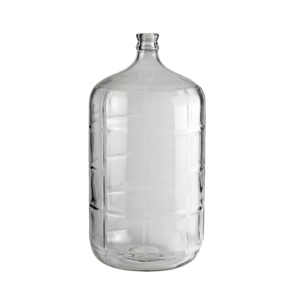 FastRack 6 Gallon Italian Glass Carboy Clear | Food Grade, Leak-Proof ...