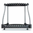 FastTrack Garage Tool Tower Rack, Plastic, Holds Up to 40 Tools, 38" x ...