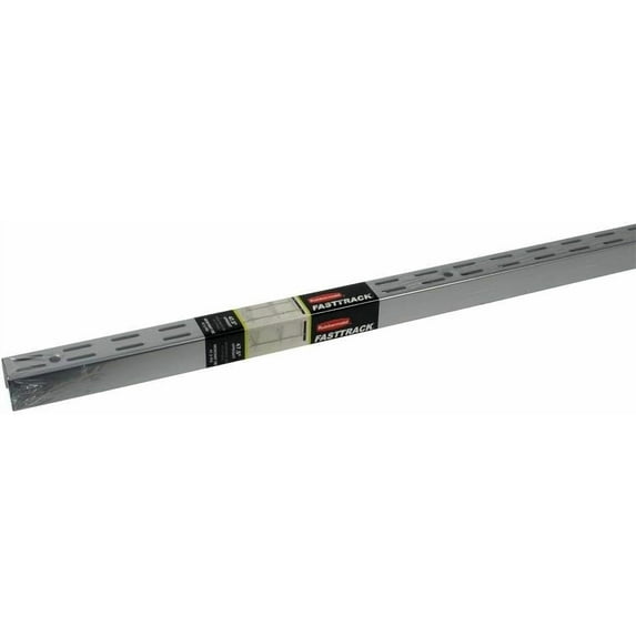 FastTrack Garage Upright 47.5" Satin Nickel Mounted Storage System ...