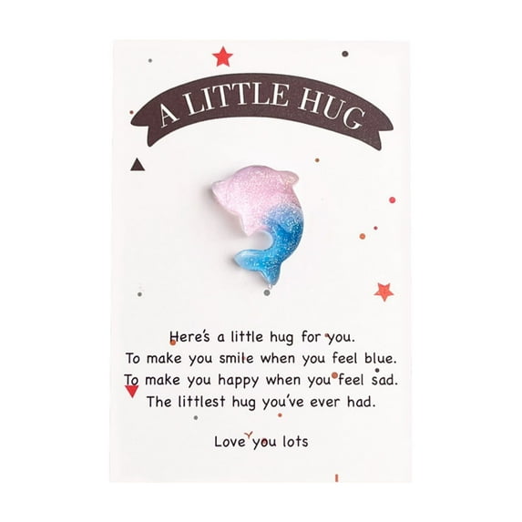 FastXmas 10pc Pocket Hug Ocean Themed with Card, Sea-style Animals ...