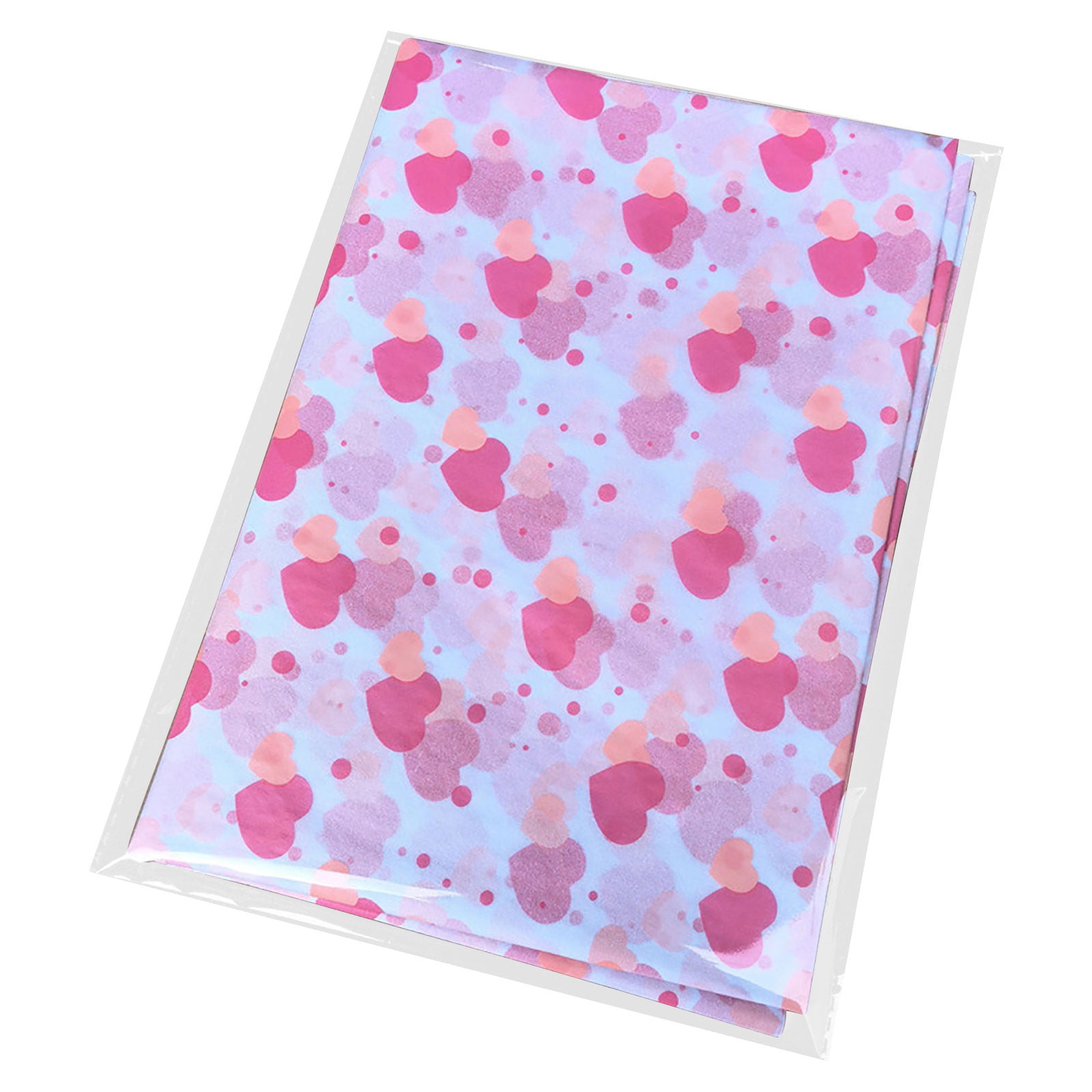 FastXmas 20Pcs 19.7"x13.8" Heart Gift Wrapping Paper, Valentine Love ...