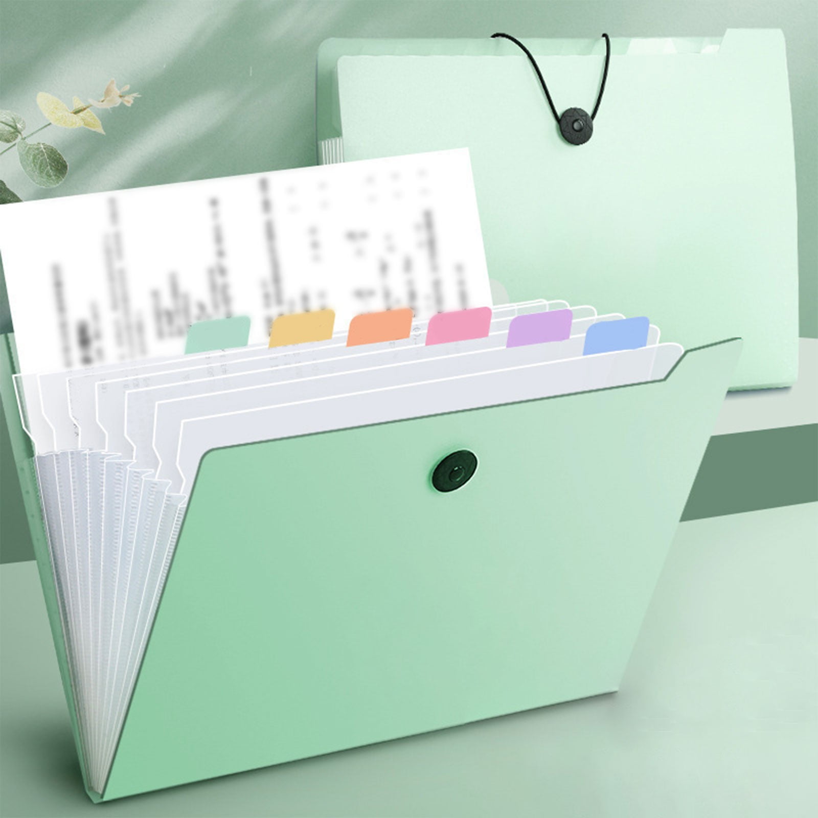 FastXmas Expanding File Folder, 8 Pockets Accordion File Holder ...