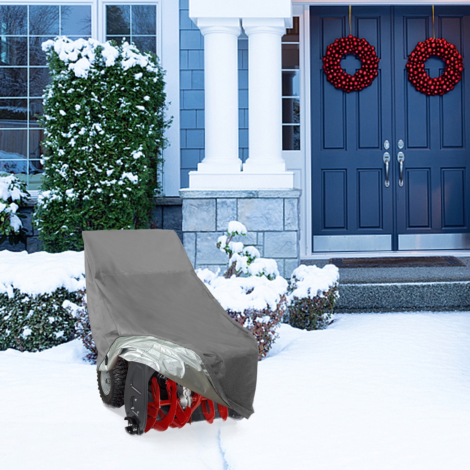 FastXmas Heavy Snow Blower Cover, Oxford Cloth Snowblower Covers ...