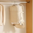 FastXmas Household Compressed Clothing Storage Dusts Cover Hanging ...